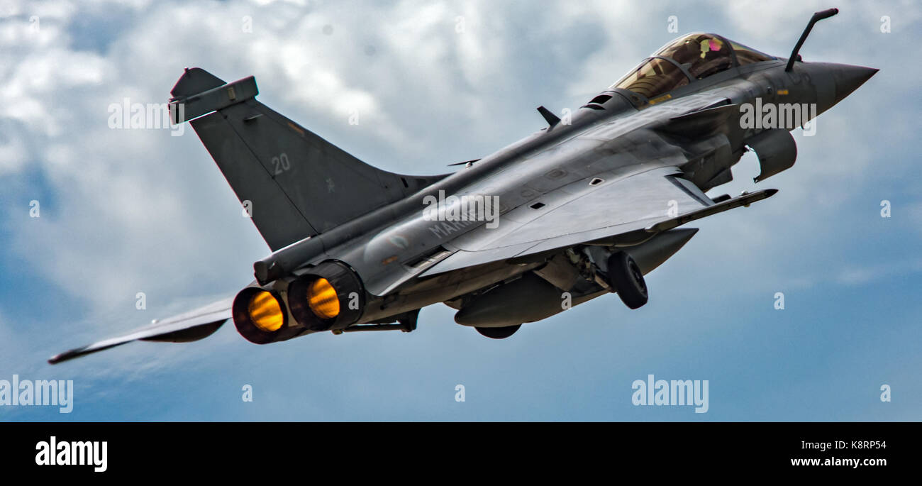French Air Force Rafael Fighter jet Stock Photo - Alamy
