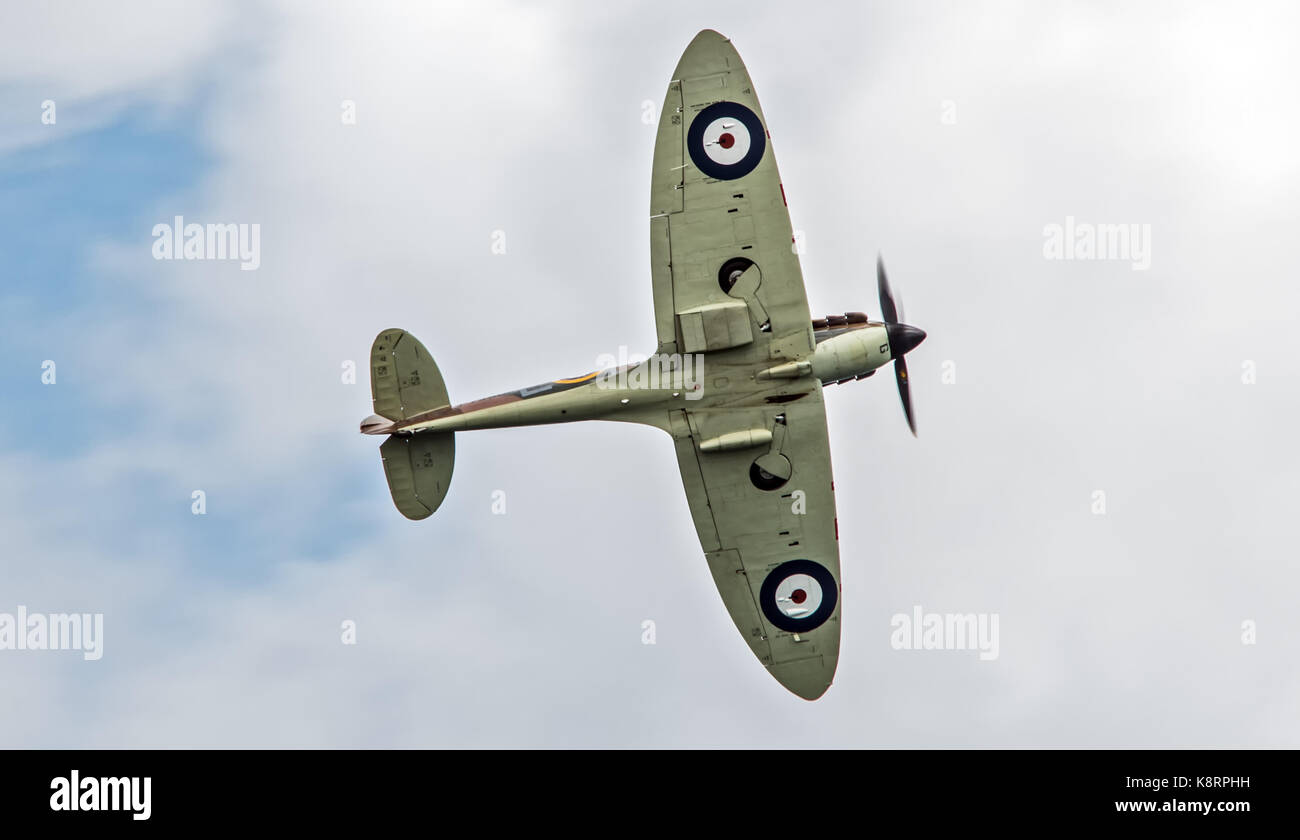 Battle of Britain Spitfire Stock Photo - Alamy