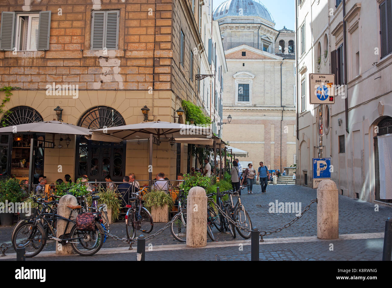 Rome monti district hi-res stock photography and images - Alamy