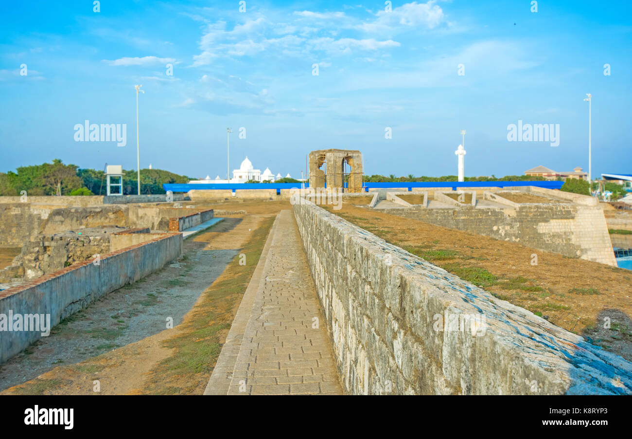 Jaffna Fort, Sri Lanka Stock Photo - Alamy