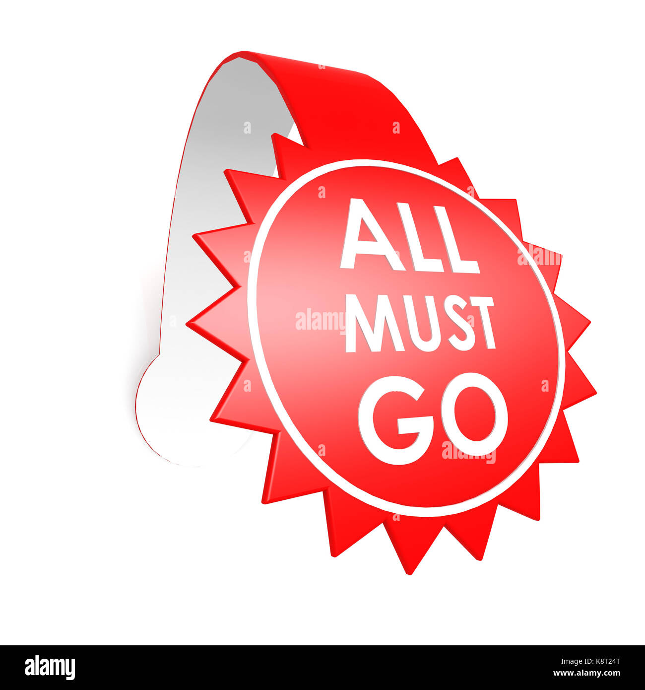All must go star label Stock Photo - Alamy