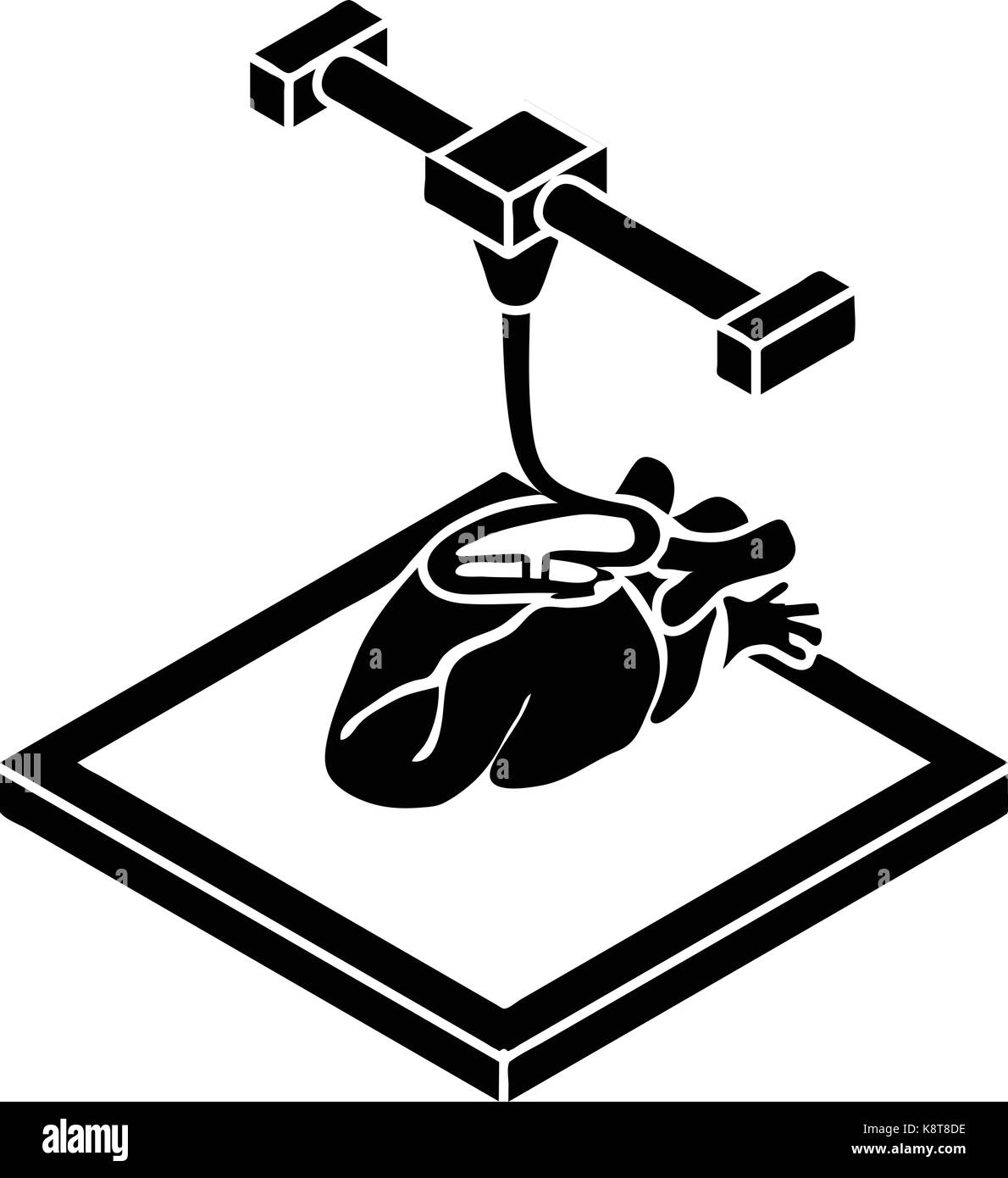 Modeling simple vector icon Black and White Stock Photos & Images - Alamy