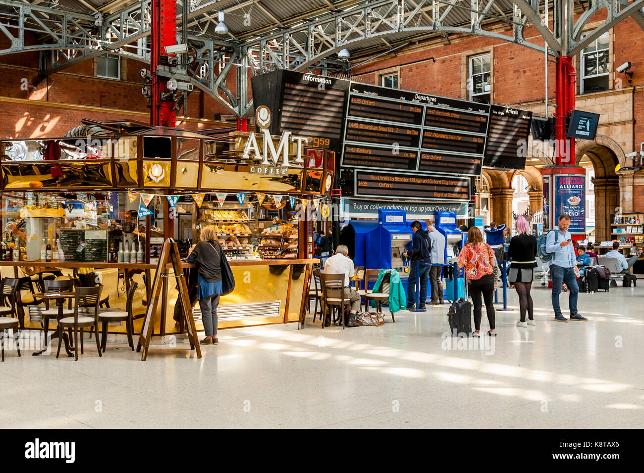 Marylebone Railway Station Interior, London, UK Stock Photo - Alamy