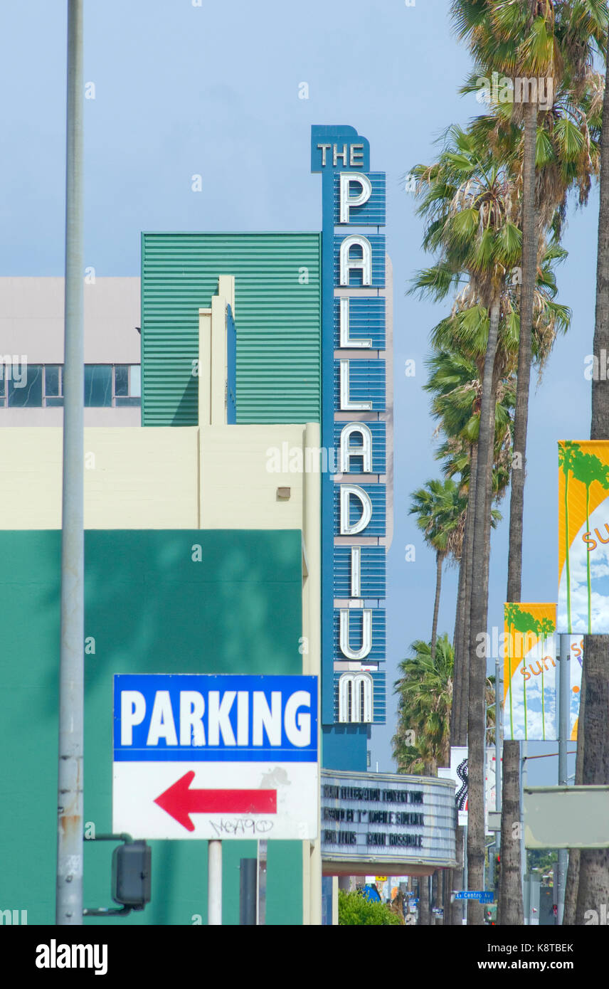 Palladium detail in Hollywood Stock Photo - Alamy