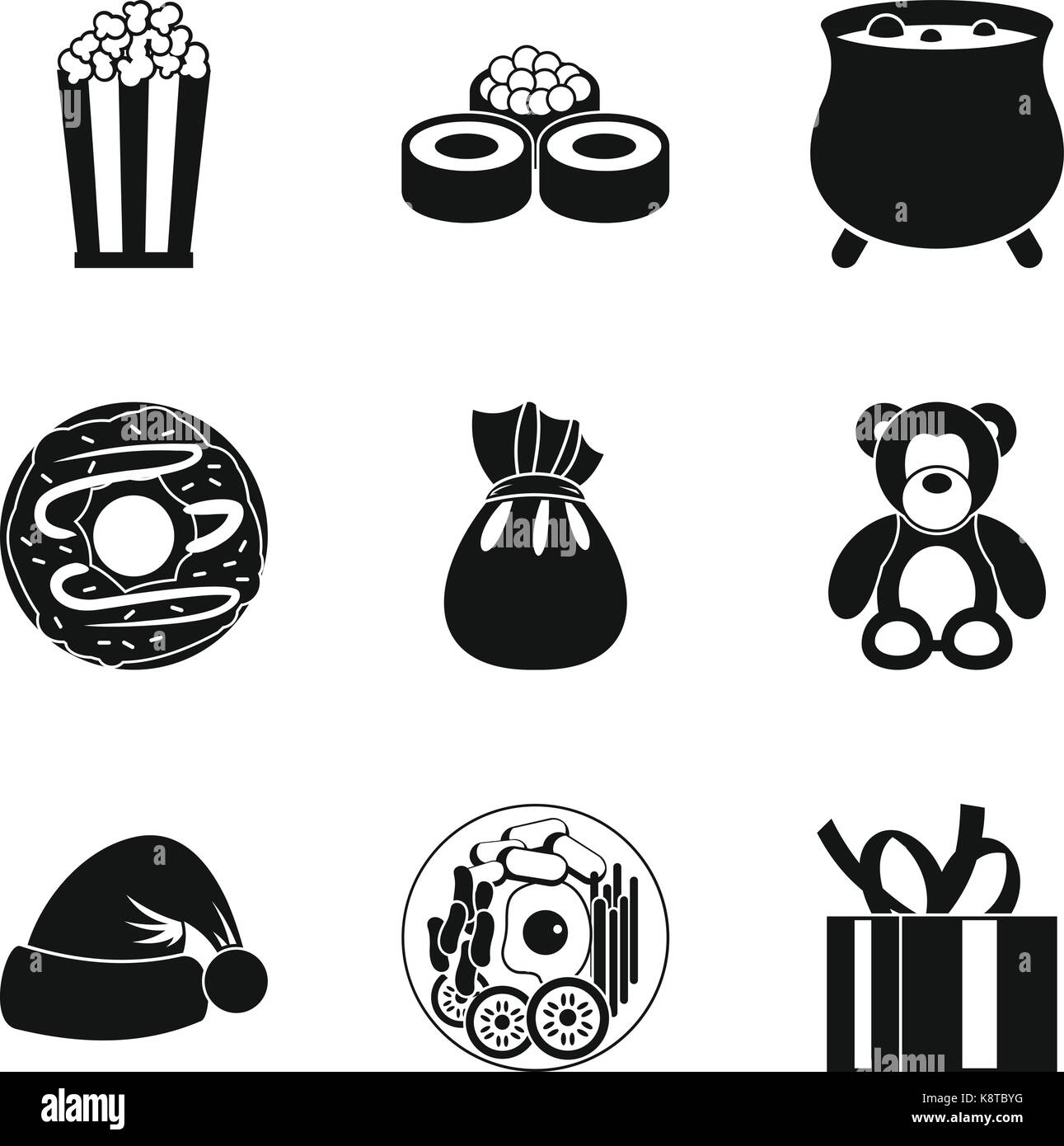 Benevolence icons set, simple style Stock Vector Image & Art - Alamy