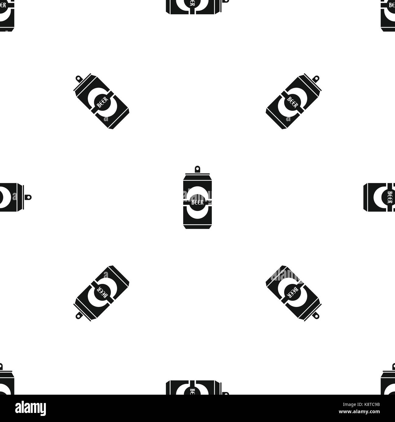 Aluminum can pattern seamless black Stock Vector Image & Art - Alamy
