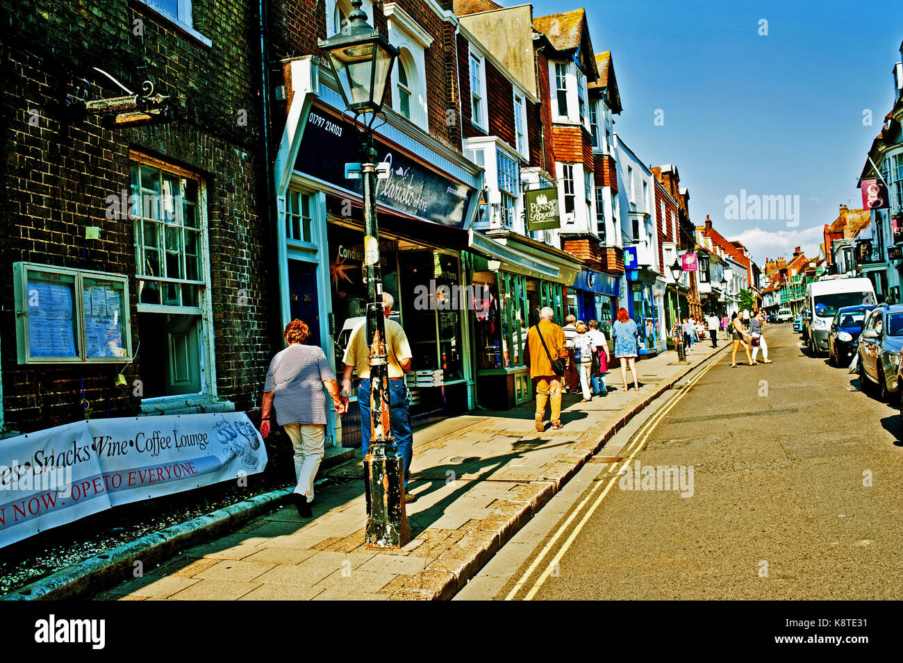 High Street, Rye, East Sussex Stock Photo - Alamy