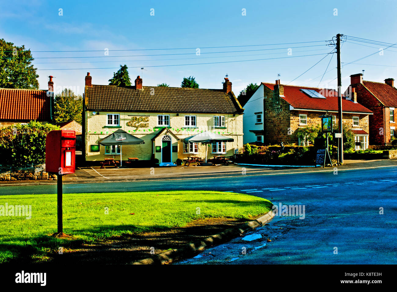 Knayton, North Yorkshire Stock Photo - Alamy