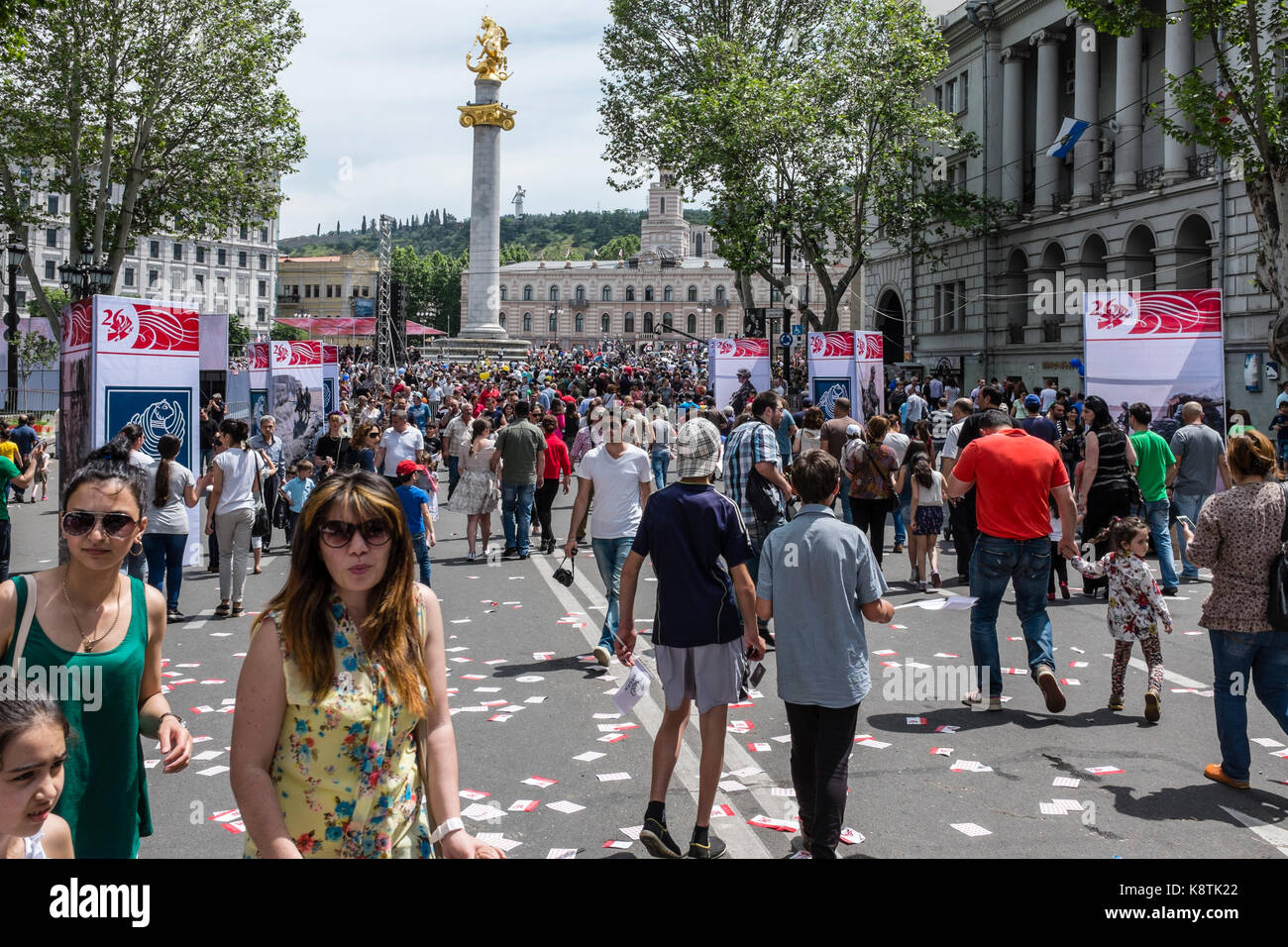 TBILISI, GEORGIA, EASTERN EUROPE - Independence Day Celebrations 26th ...
