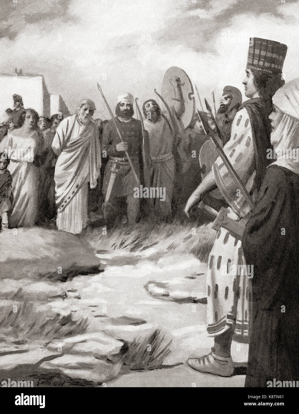 Cyrus The Great In Battle