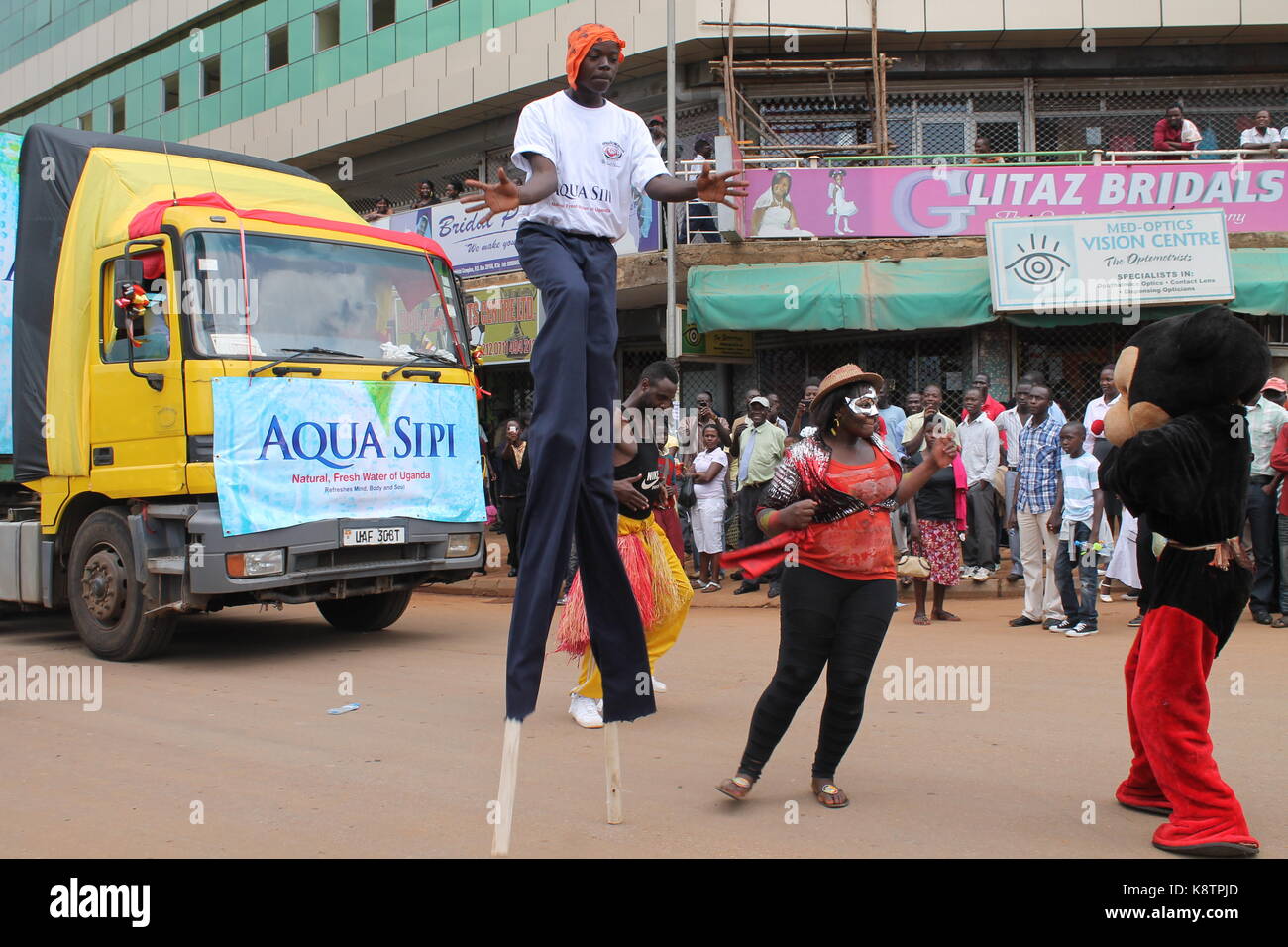 Uganda 50th Independence Anniversary Stock Photo - Alamy