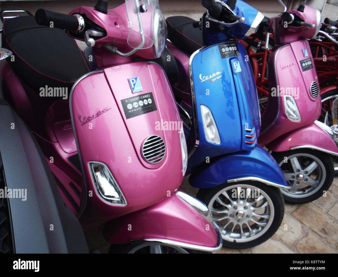 Mopeds motorbikes hi-res stock photography and images - Alamy
