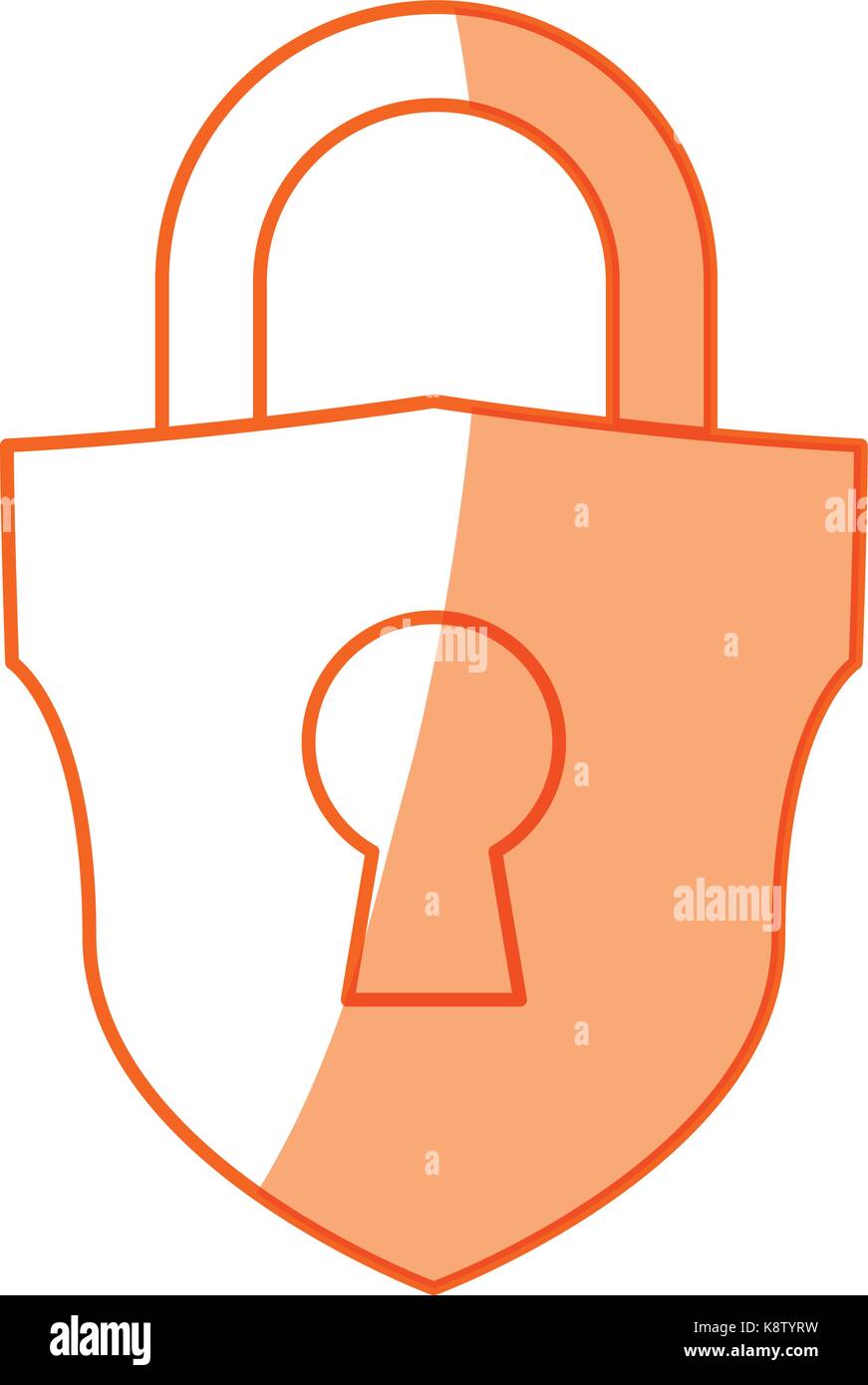 Padlock security symbol Stock Vector Image & Art - Alamy