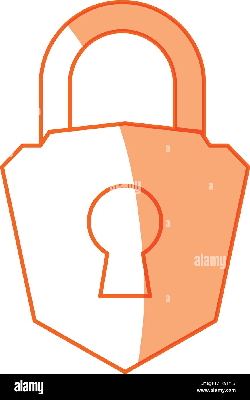 Padlock security symbol Stock Vector Image & Art - Alamy