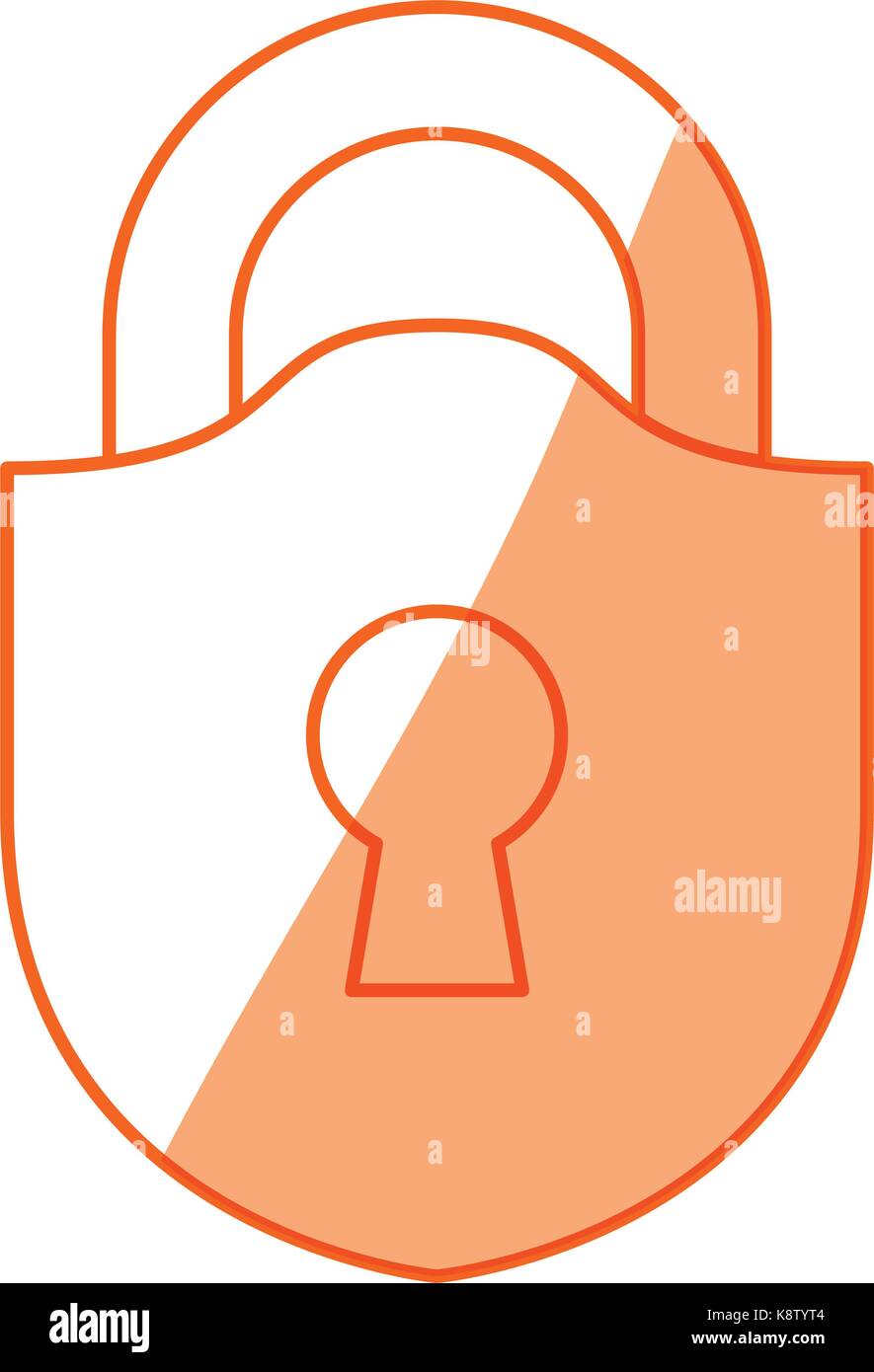 Padlock security symbol Stock Vector Image & Art - Alamy