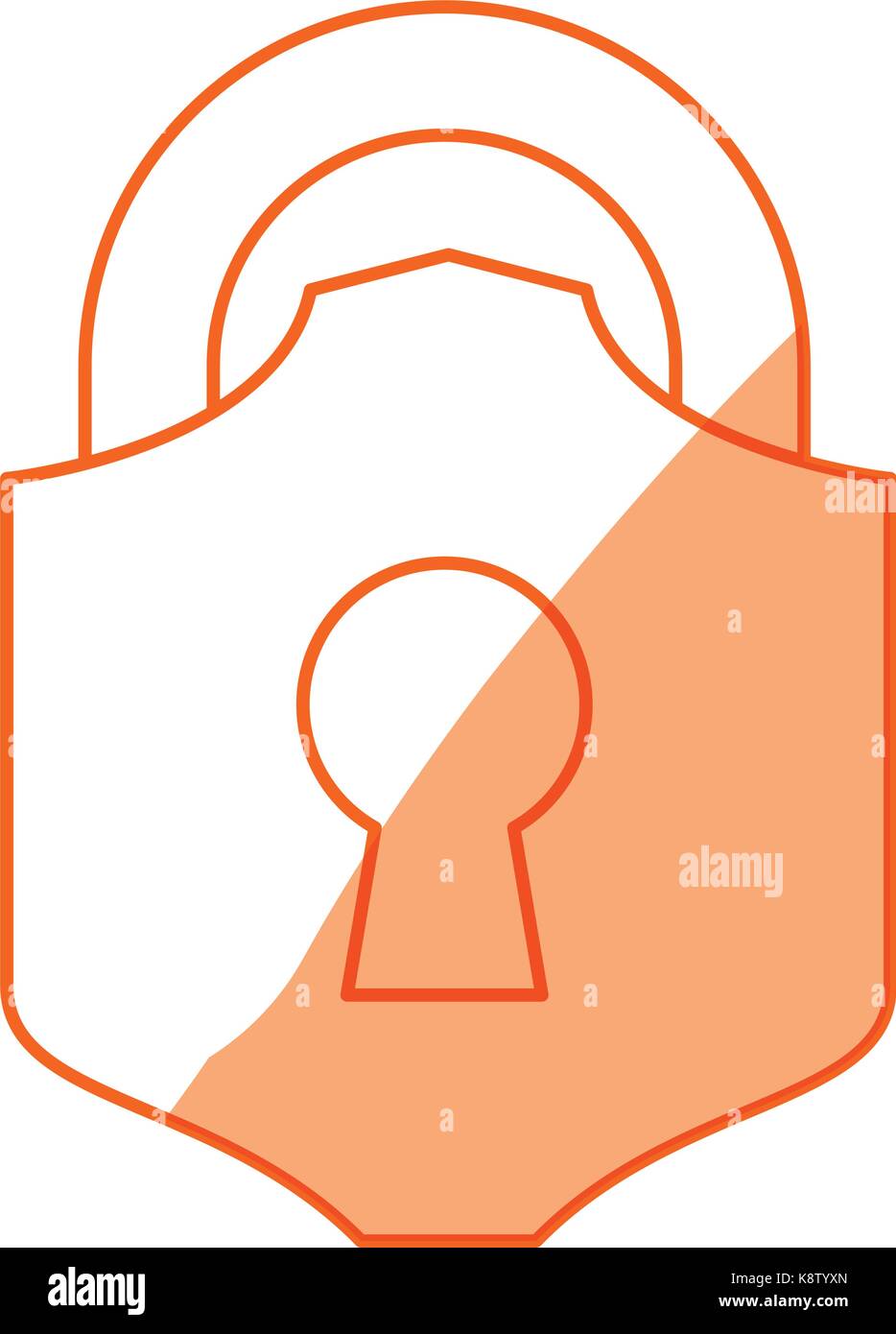 Padlock security symbol Stock Vector Image & Art - Alamy