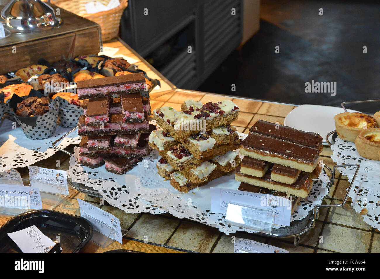 Chester cathedral food hall hi-res stock photography and images - Alamy