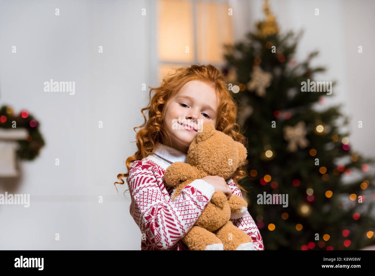 child with teddy bear Stock Photo - Alamy