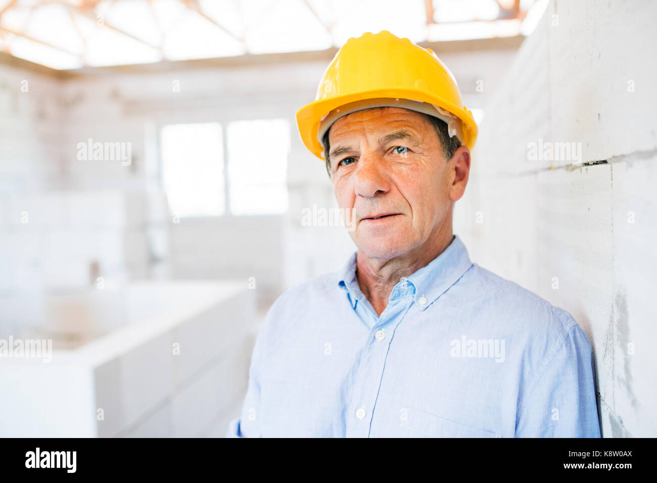 Old construction engineer hi-res stock photography and images - Alamy