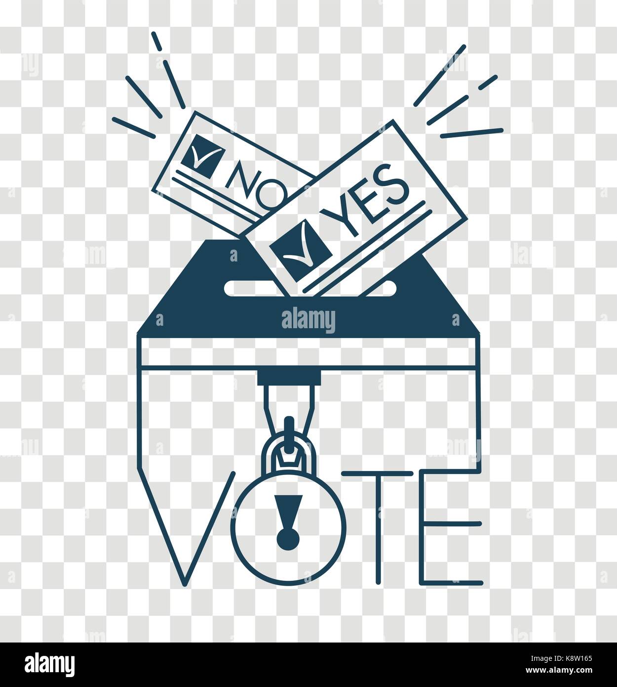 Vote Ballot Icon