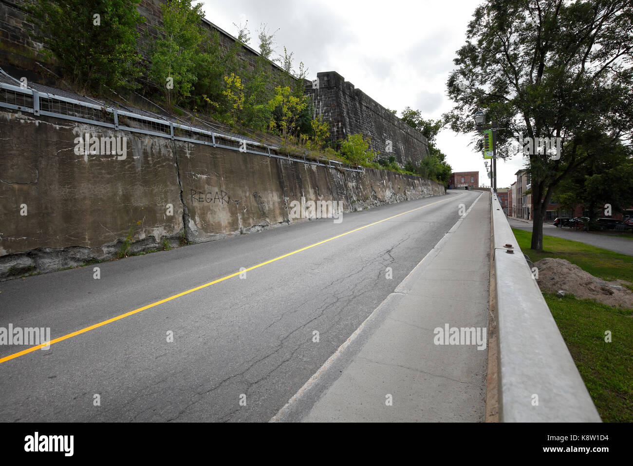 Ramparts of quebec city hi-res stock photography and images - Alamy