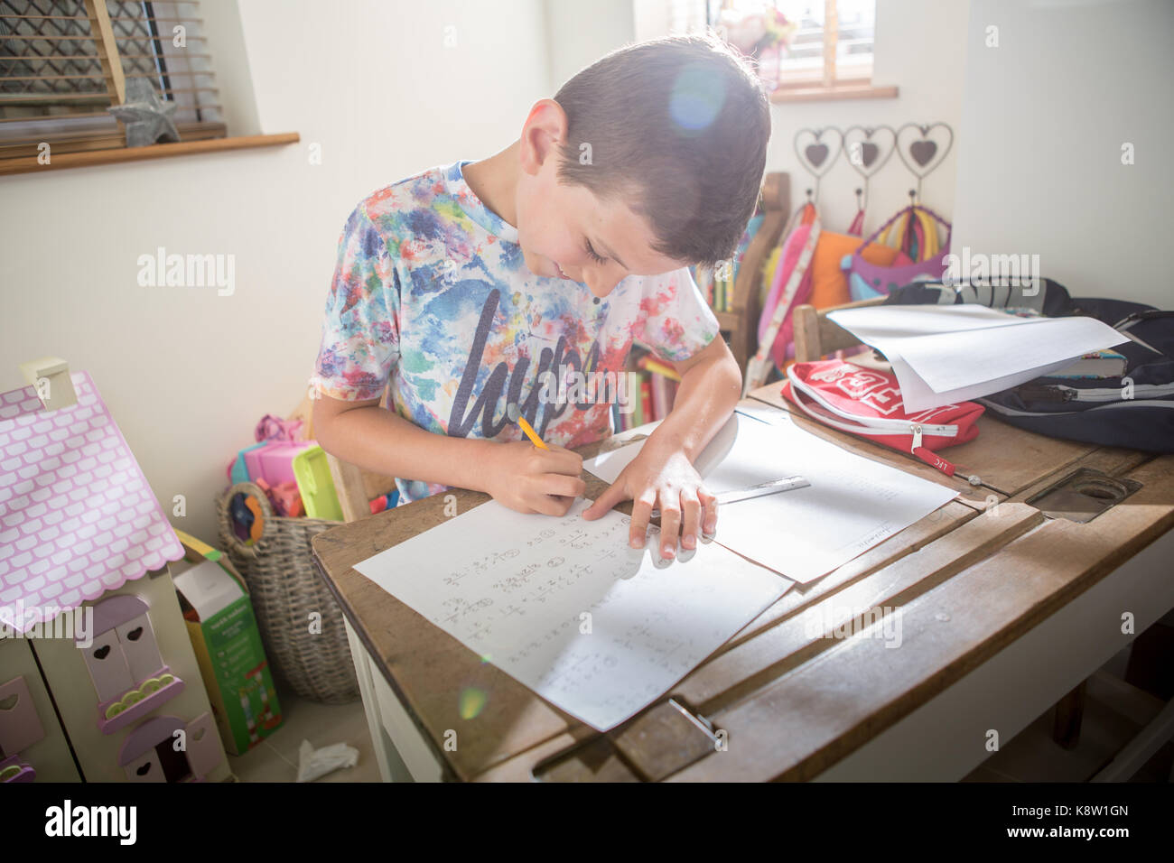 Gcse exams maths hi-res stock photography and images - Alamy
