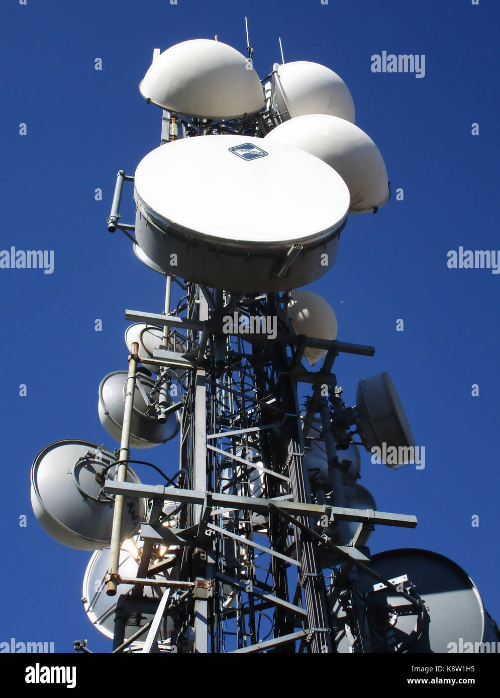 telephone signal repeater 2 Stock Photo - Alamy