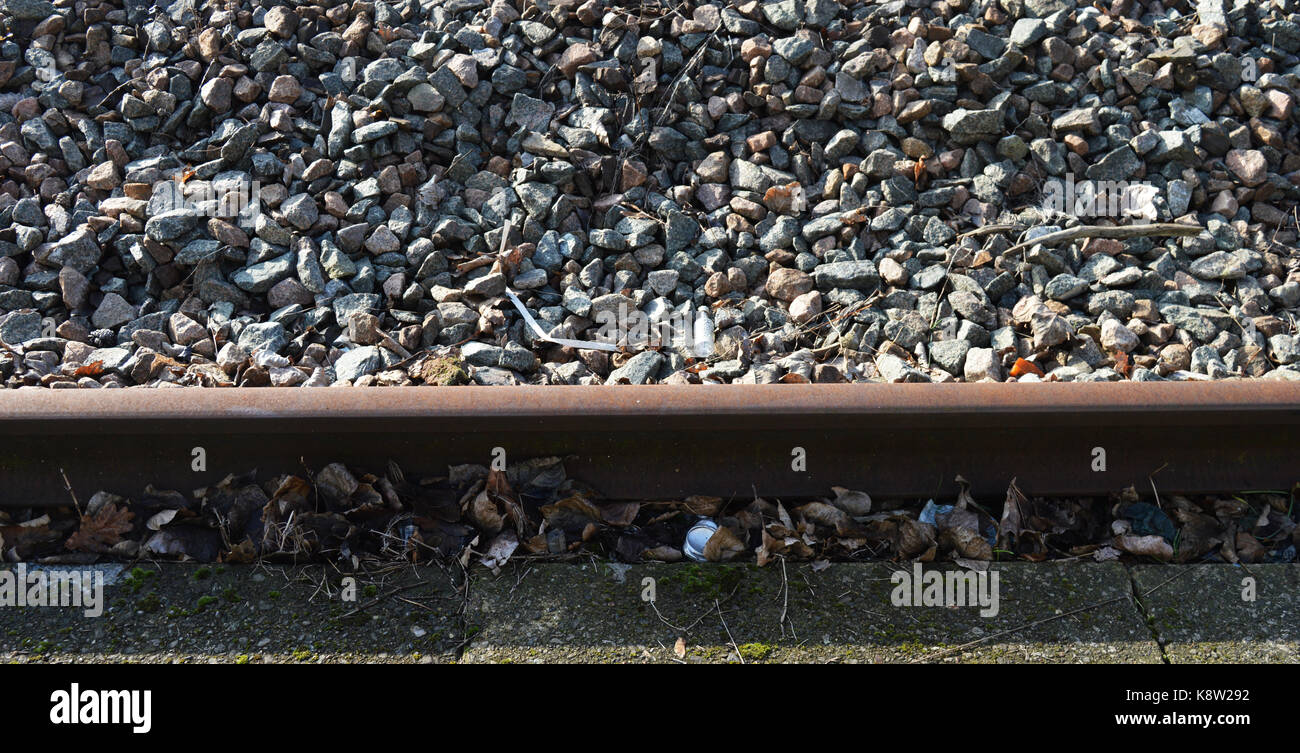 railway track UK Stock Photo - Alamy
