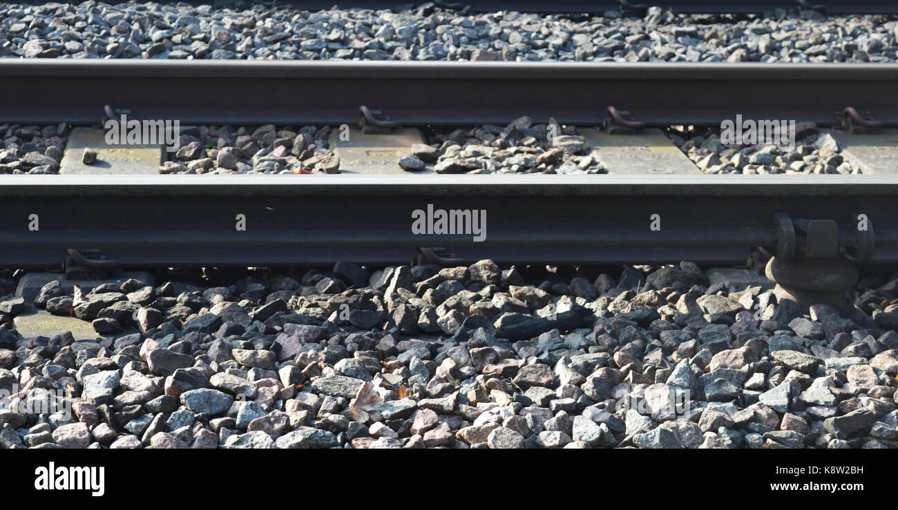 railway track UK Stock Photo - Alamy