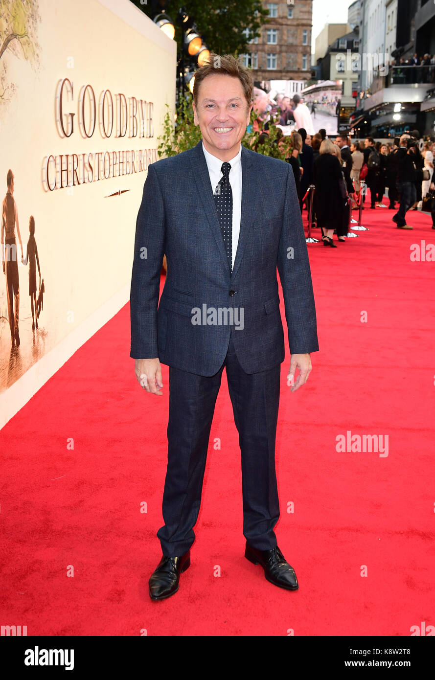 Brian Conley attending the world premiere of Goodbye Christopher Robin ...