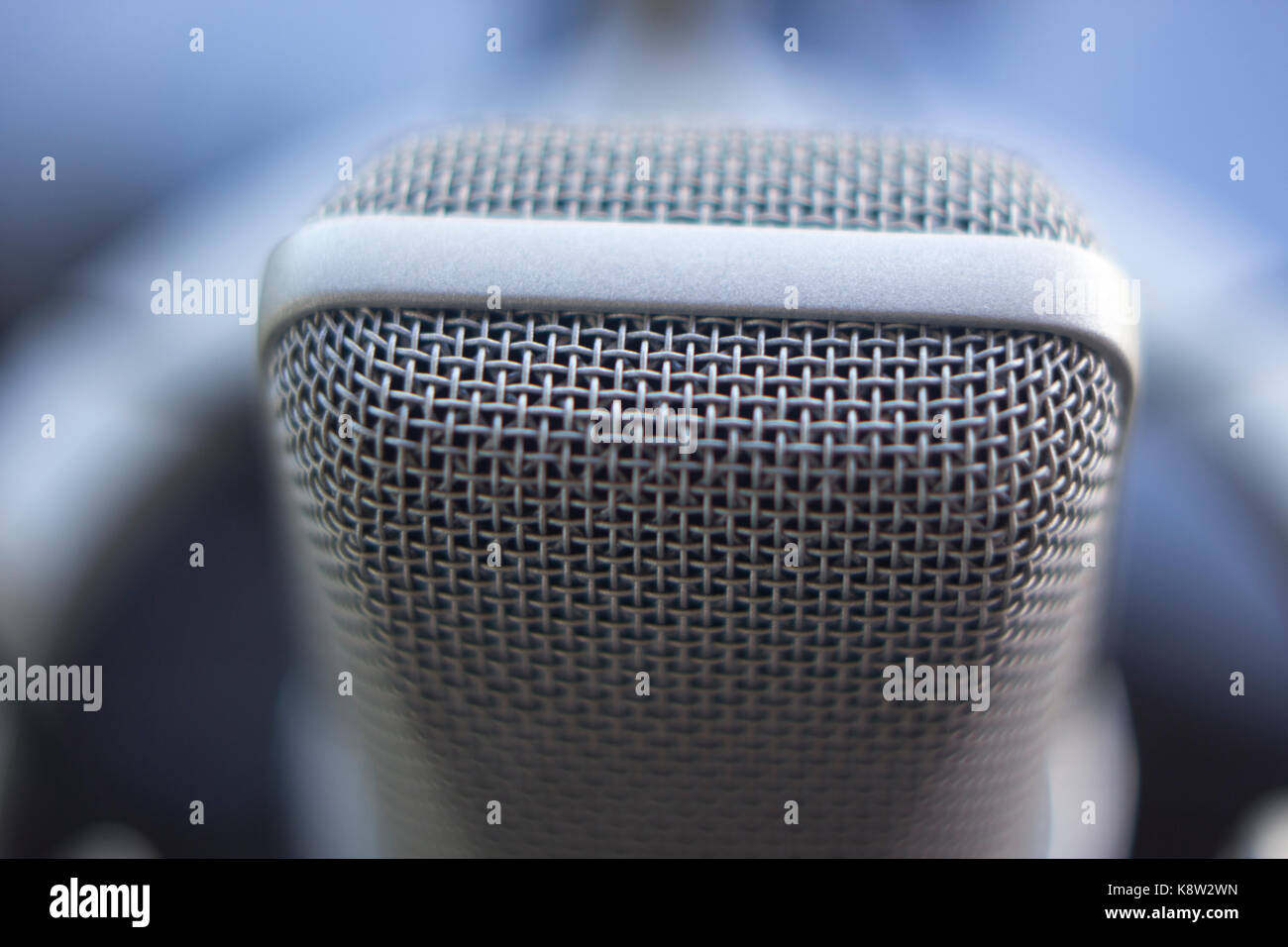 Large diaphragm condenser studio recording voice microphone to record ...