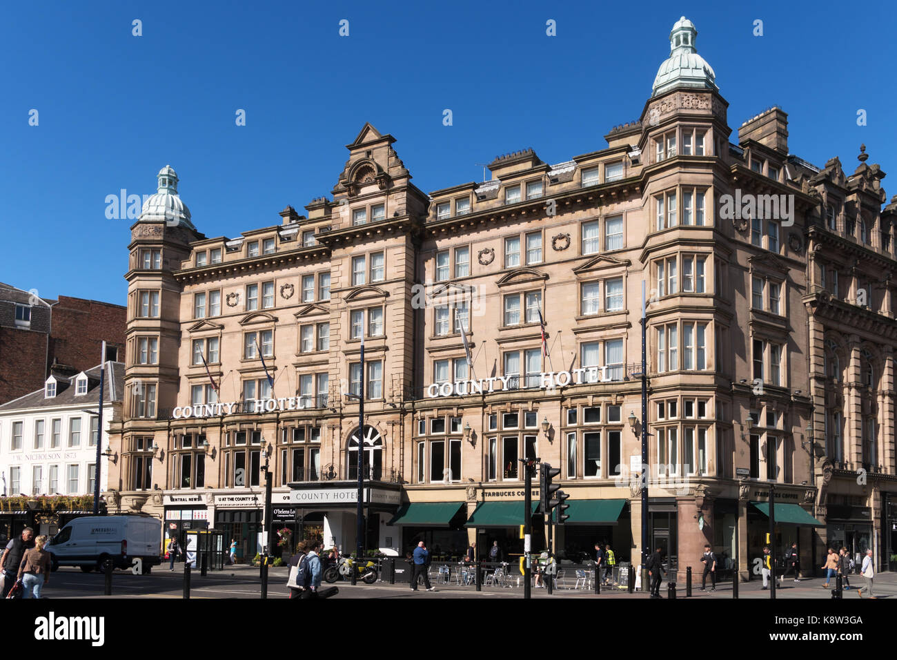 The County Hotel, Newcastle, north east England, UK Stock Photo - Alamy