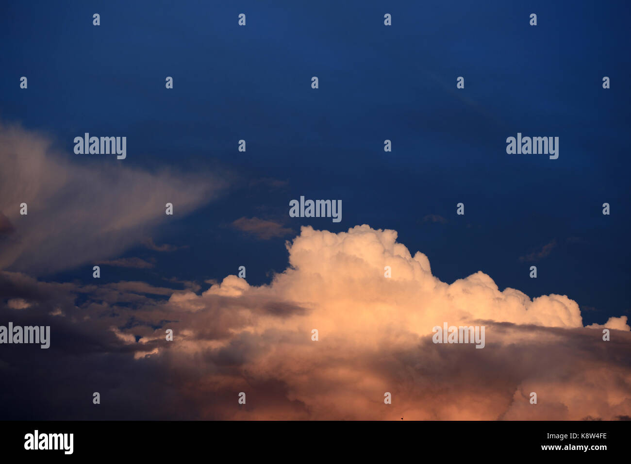 Dramatic sky with clouds Stock Photo - Alamy