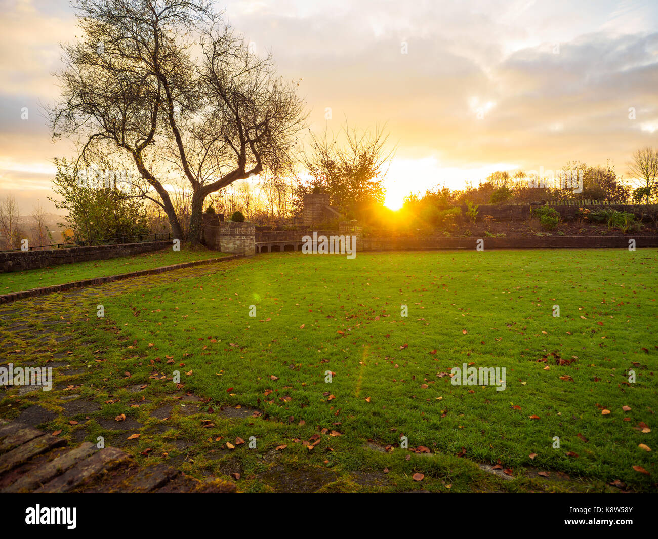 Northern Ireland countryside morning sunrise Stock Photo - Alamy