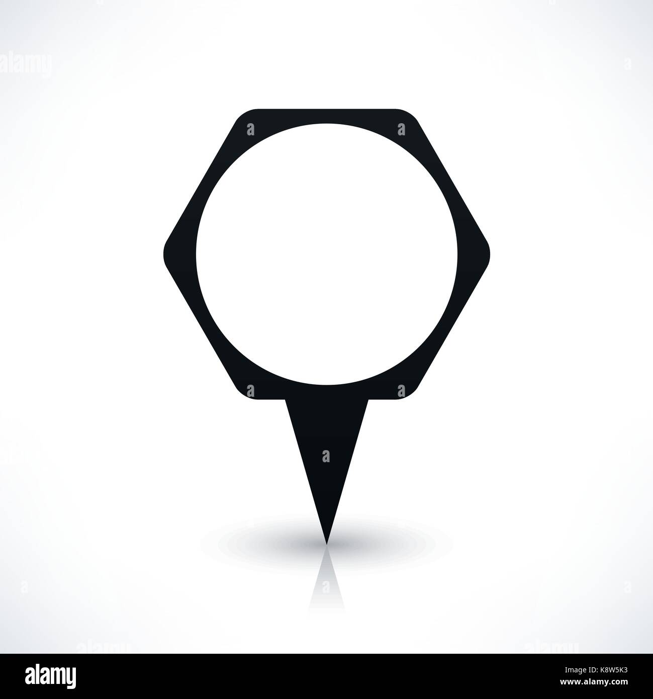 Hexagon map hi-res stock photography and images - Alamy