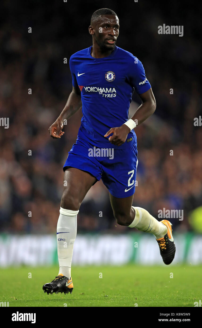 Chelsea's Antonio Rudiger during the Carabao Cup, Third Round match at ...