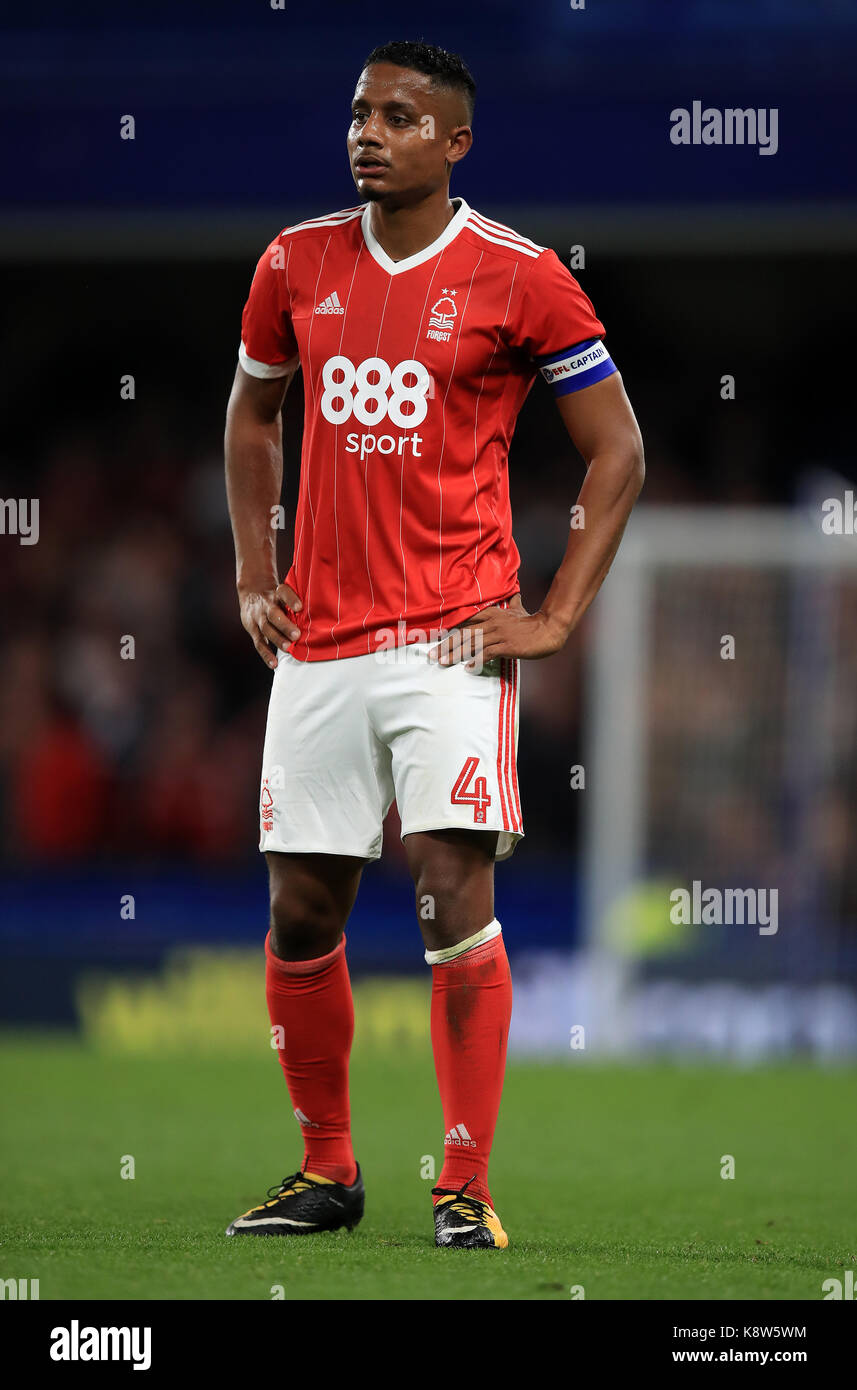 Nottingham Forest's Michael Mancienne during the Carabao Cup, Third ...