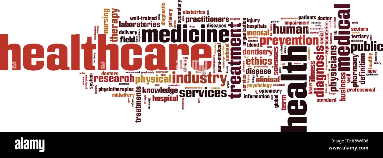 Healthcare word cloud concept. Vector illustration Stock Vector Image ... Healthcare word cloud concept. Vector illustration Stock Vector Image ...