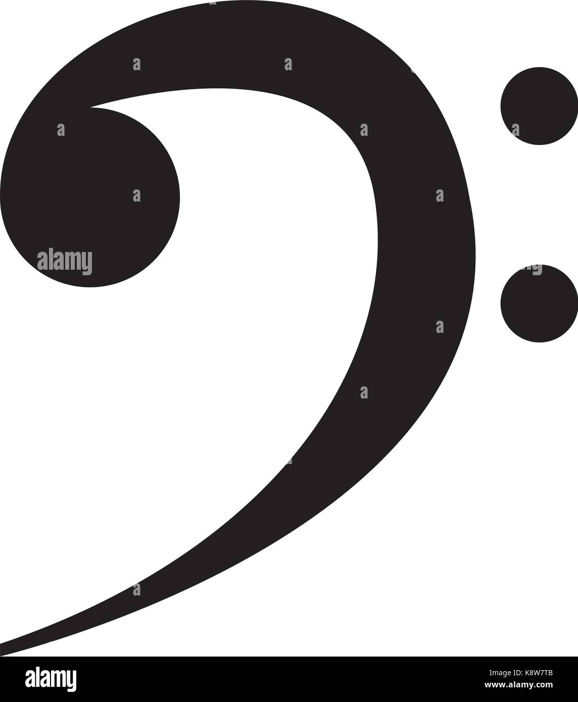 Isolated musical note Stock Vector Image & Art - Alamy