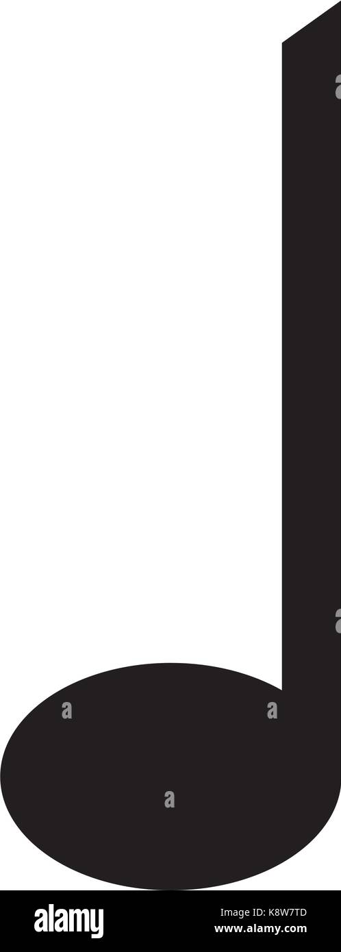 Isolated musical note Stock Vector Image & Art - Alamy