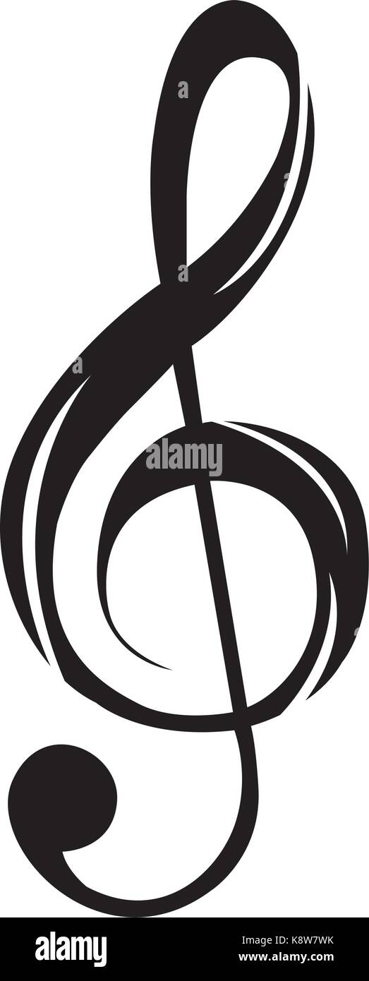 Isolated musical note Stock Vector Image & Art - Alamy