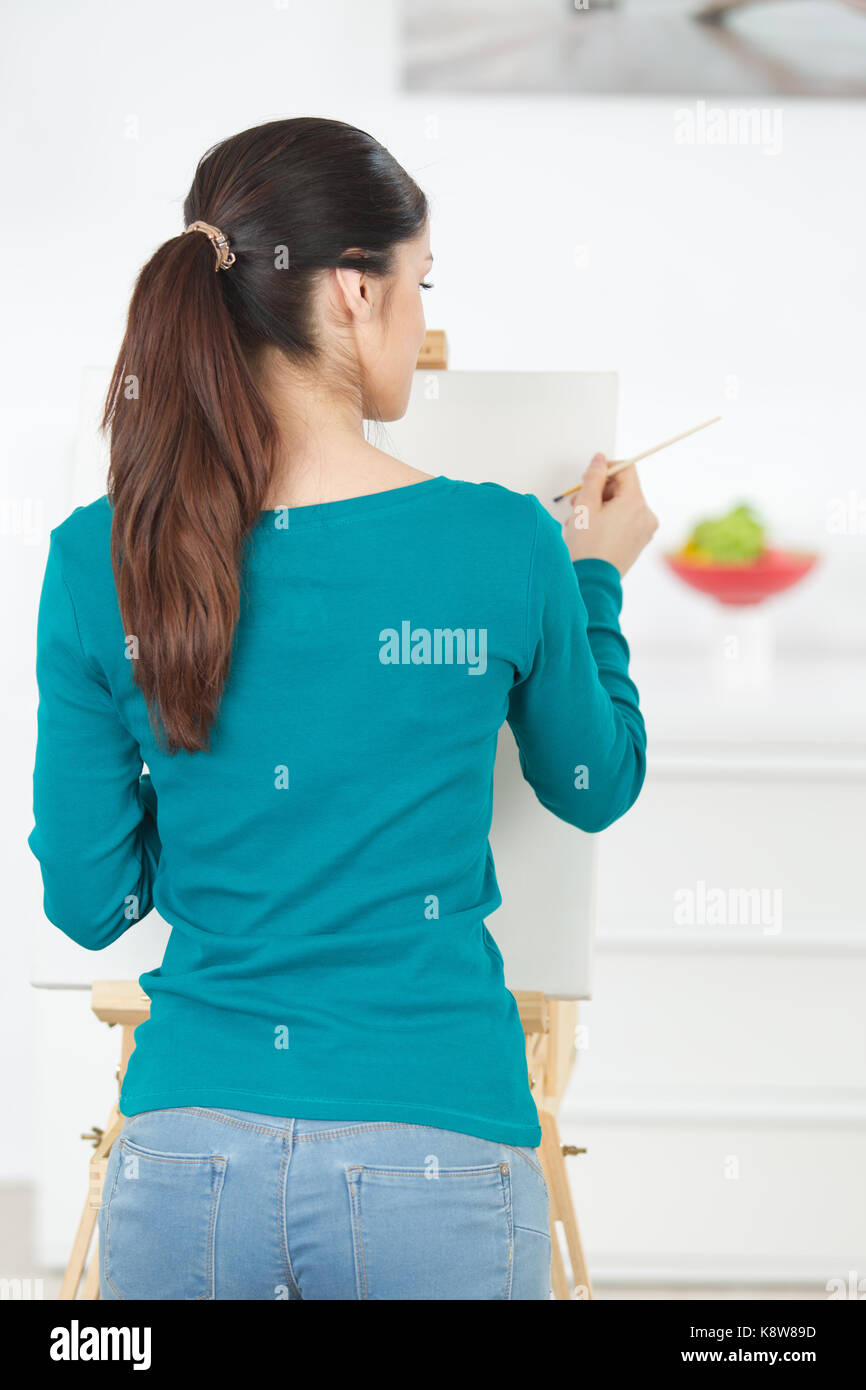 the future artist Stock Photo - Alamy