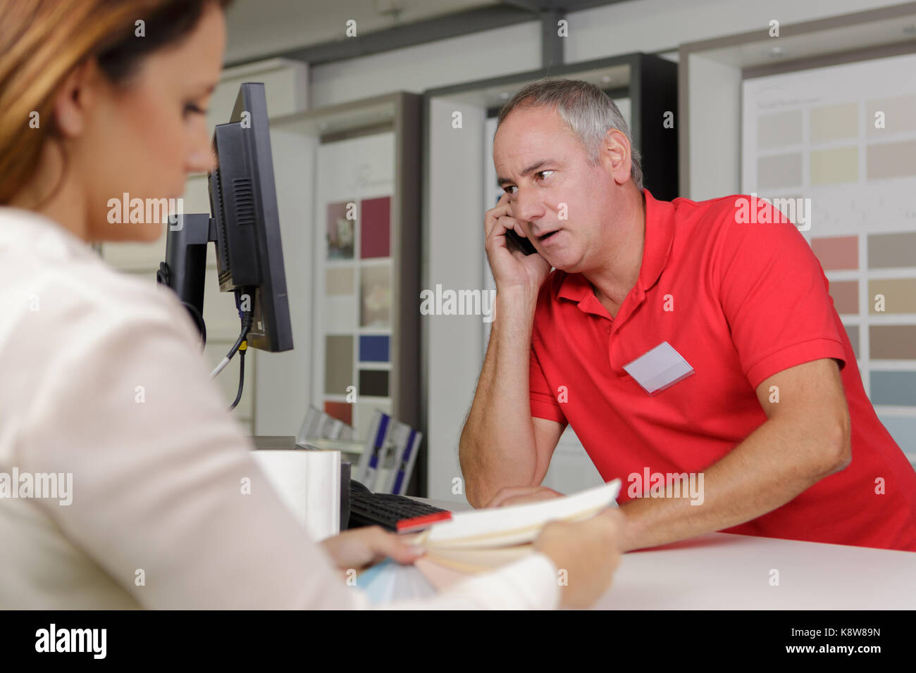 in the shop Stock Photo - Alamy