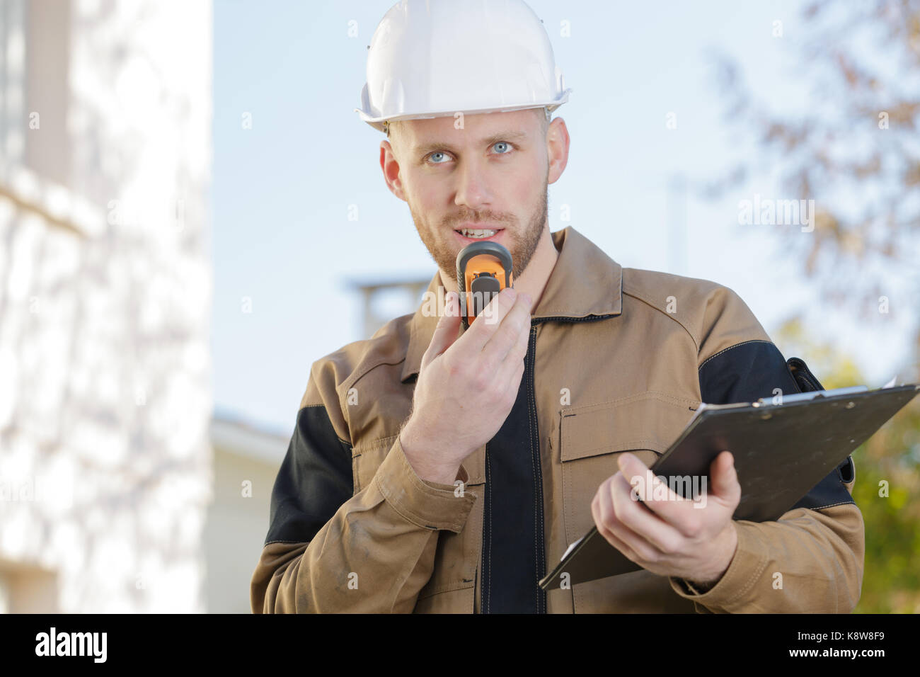 Operator guiding hi-res stock photography and images - Alamy