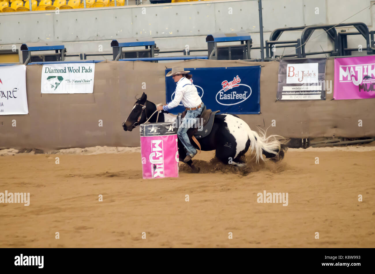 Horse Sports, Ladies National Finals Barrel Race at the Australian ...