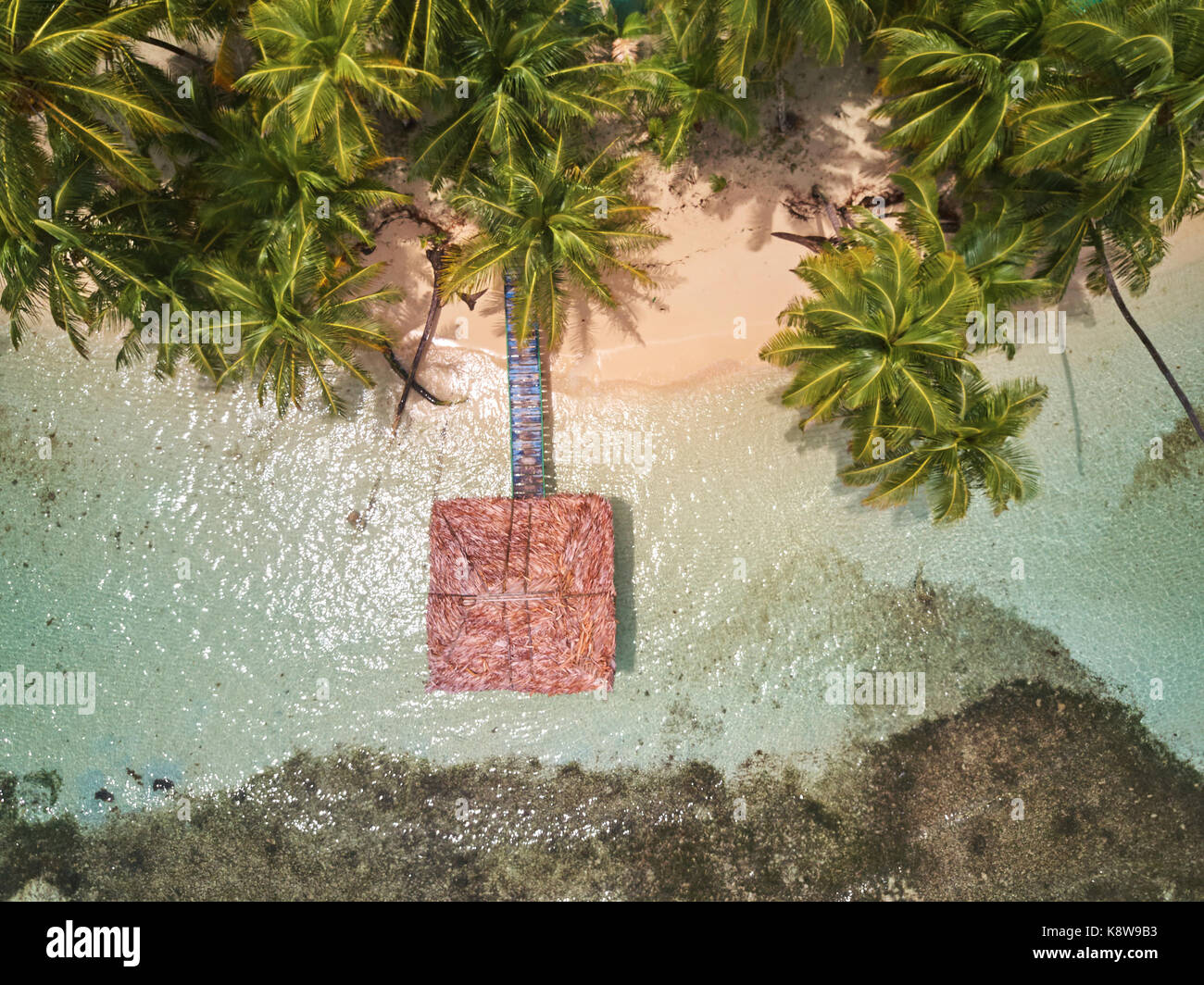 Tropical island aerial hi-res stock photography and images - Alamy