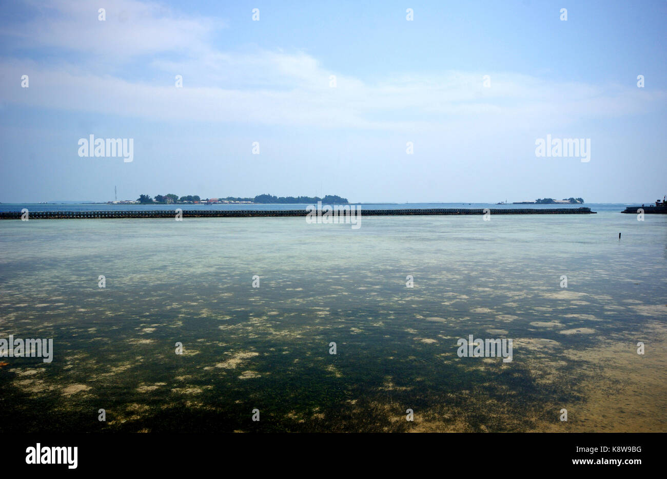 Pramuka Island Beach, Kepulauan Seribu, Jakarta, Indonesia Stock Photo ...