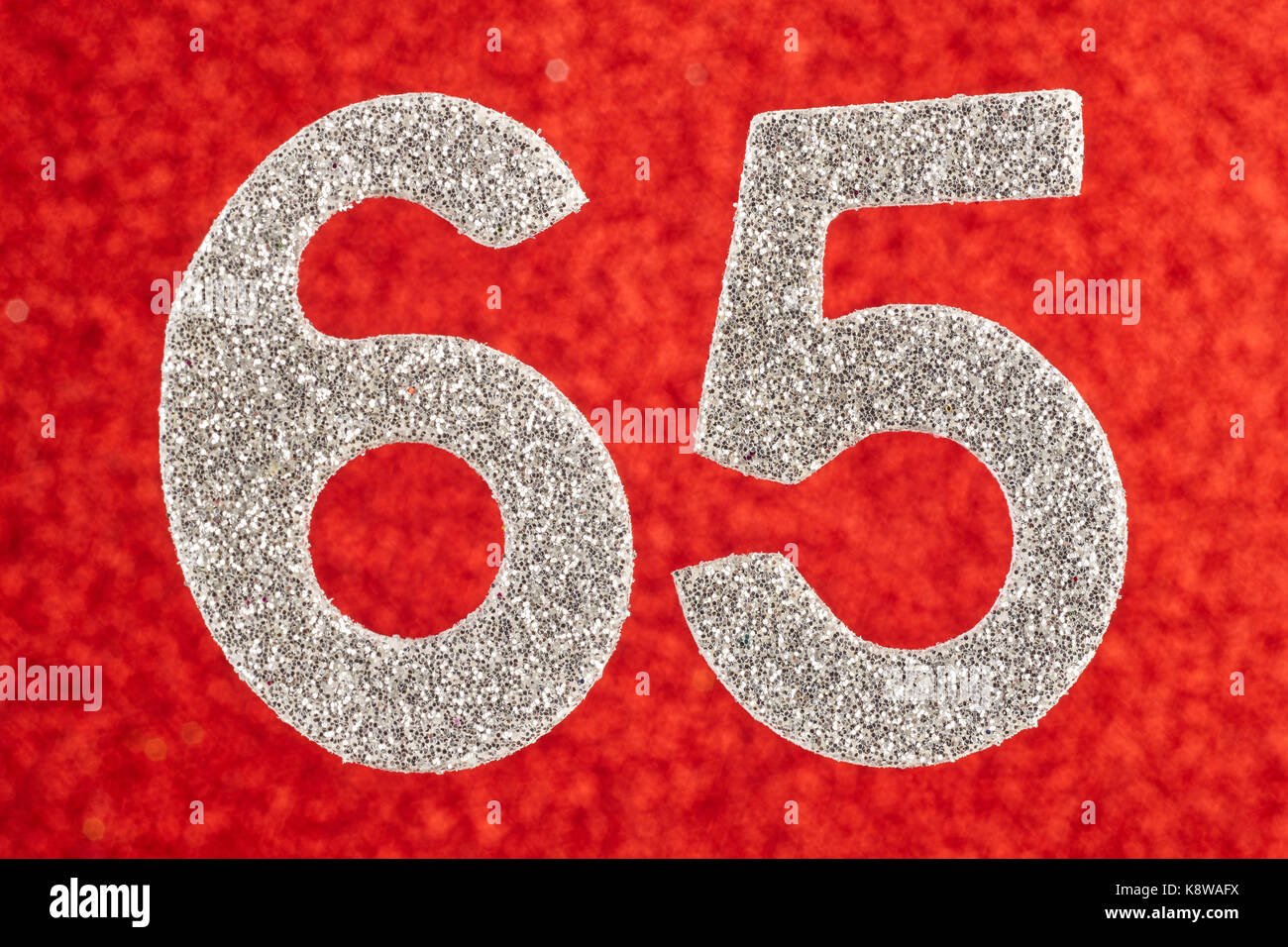 65 years anniversary design hi-res stock photography and images - Alamy