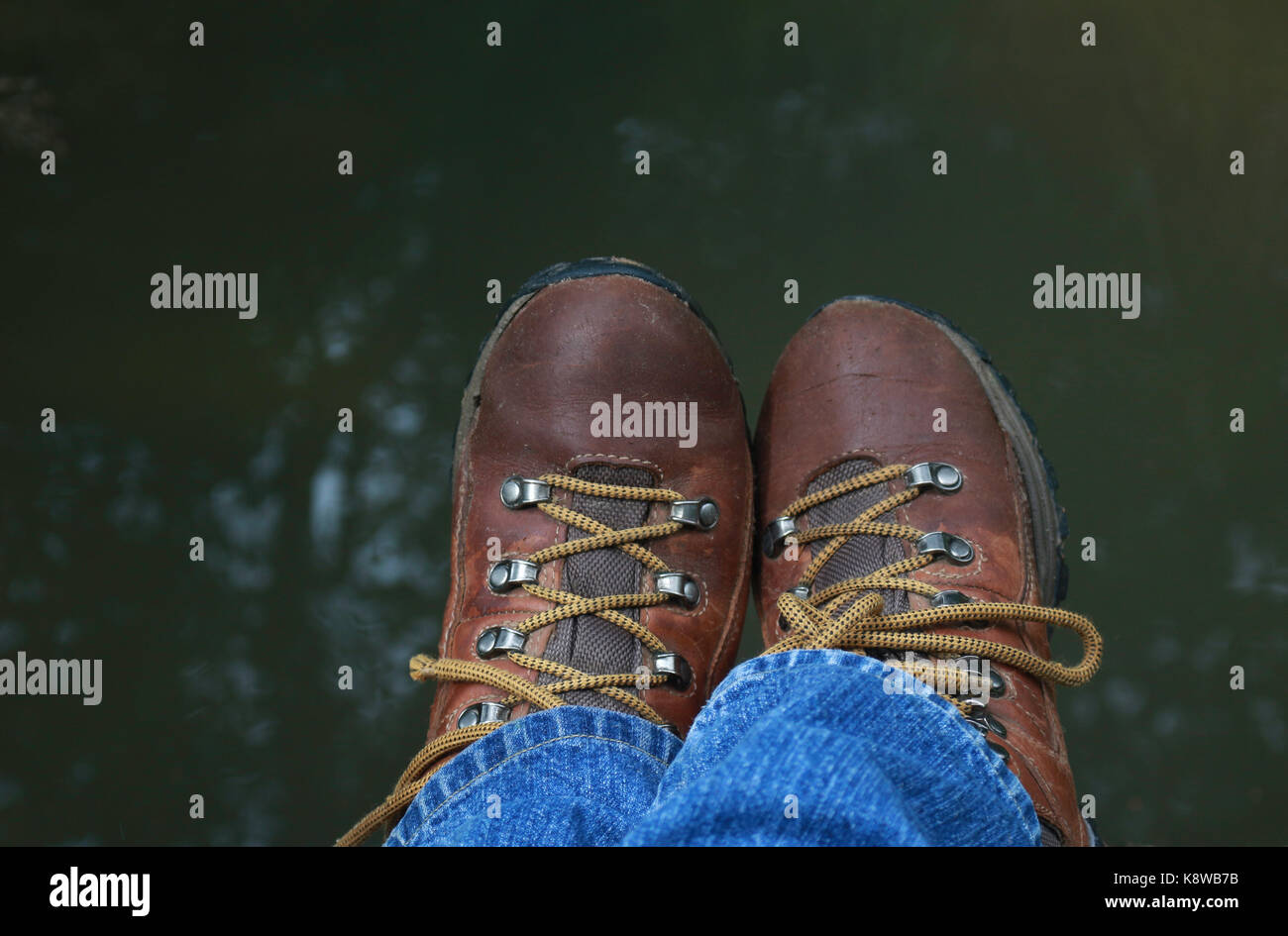 Ankles crossed hi-res stock photography and images - Alamy