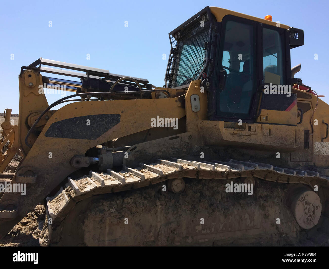 Inside tractor cab hi-res stock photography and images - Alamy